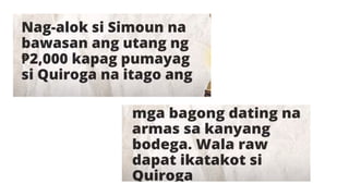 Kabanata at pagpapahayag Kasawian ng Isang Intsik.pptx