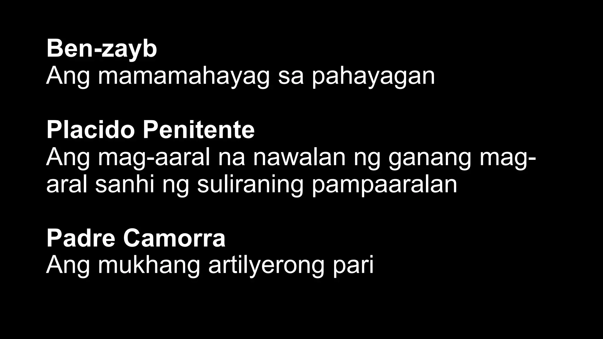 Kabanata 19 - El Filibusterismo nalathala sa Ghent (Rizal) | PPTX