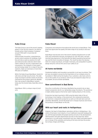 Kaba lagard product-catalog_en_01 | PDF