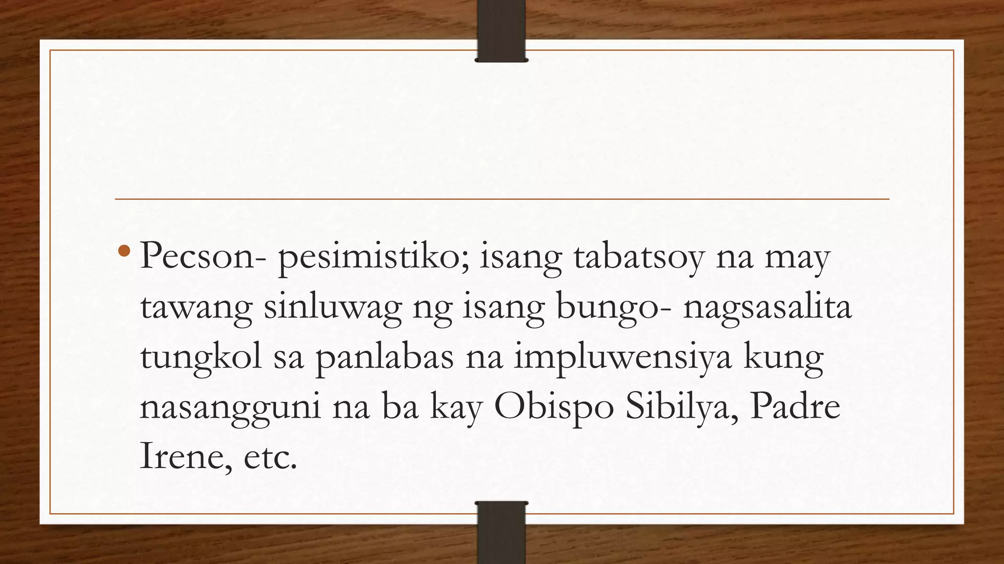El Filibusterismo Kabanata 14 Sa Bahay ng Mga Estudyante | PPTX