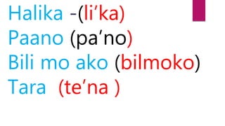 Antas ng Wika | PPTX