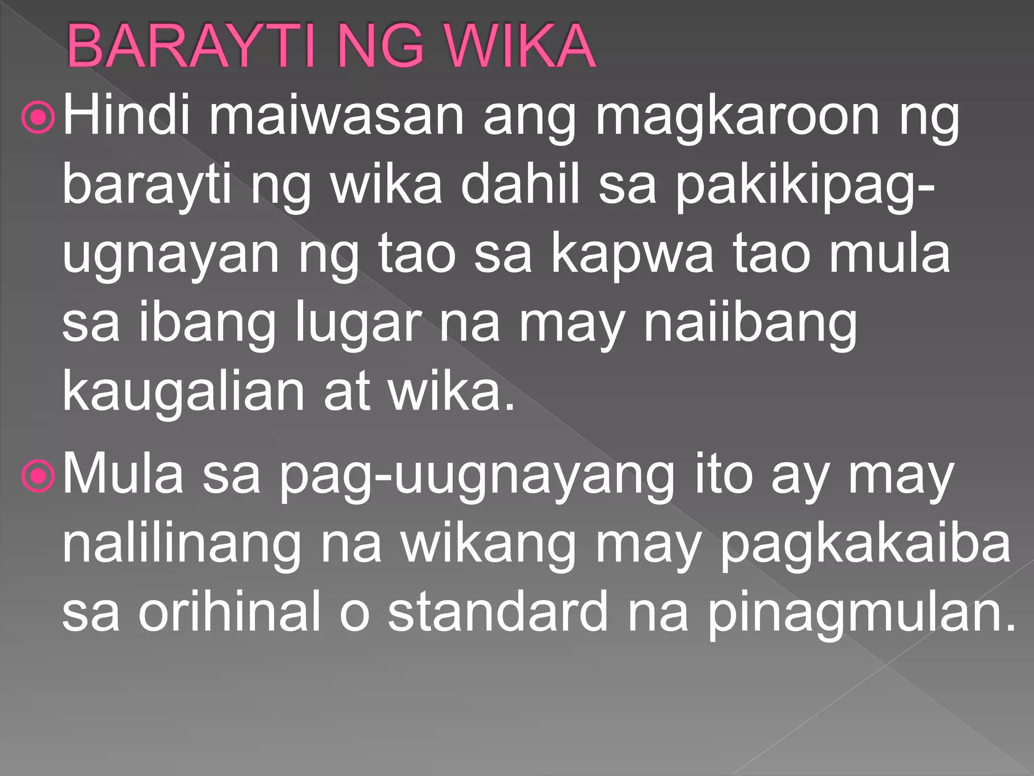 Kabanata 3-varayti-ng-wika | PPTX