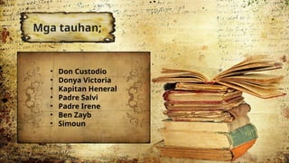 KABANATA RIZAL STORY NOVEL EL FILIBUSTERISMO 1.pptx