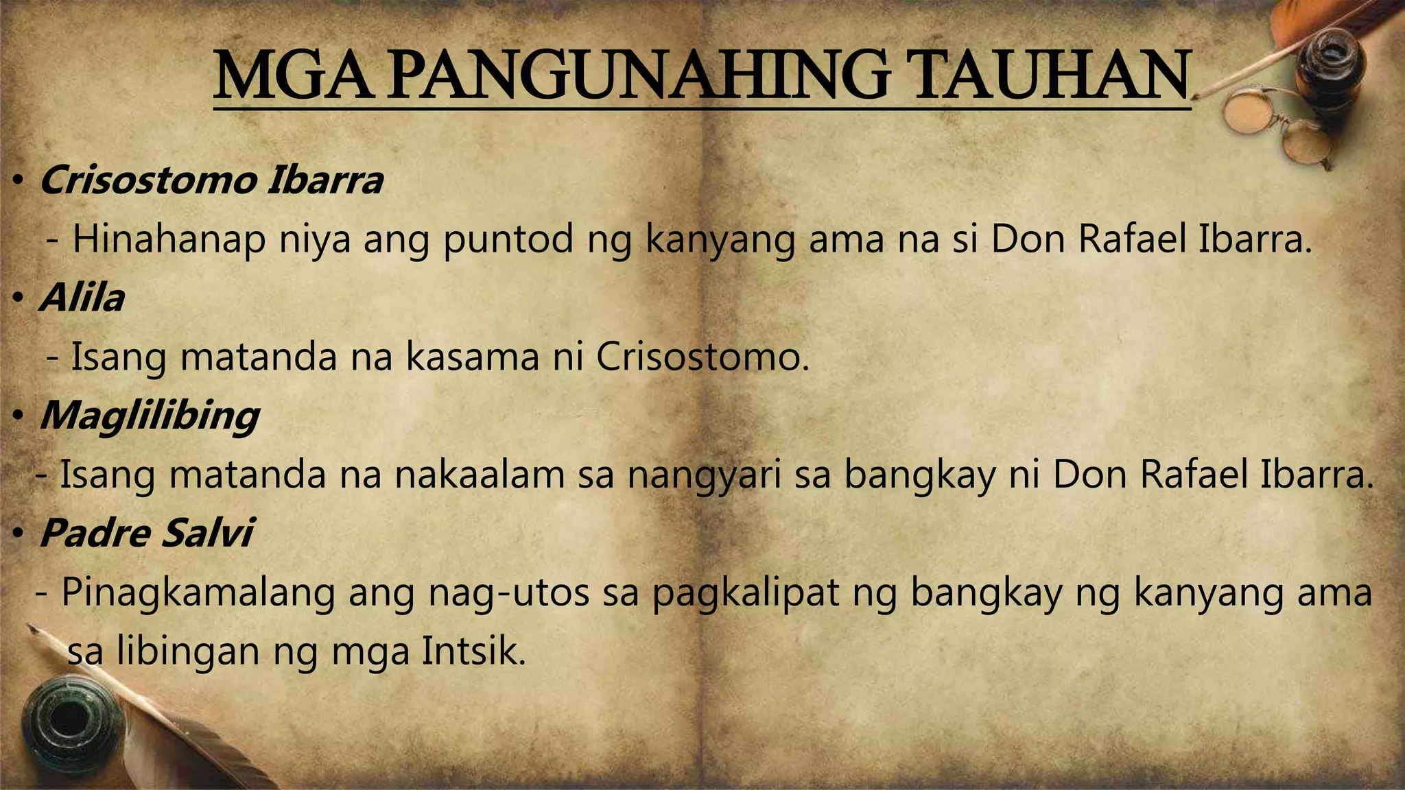 Kabanata 13 - Noli Me Tangere | PPTX