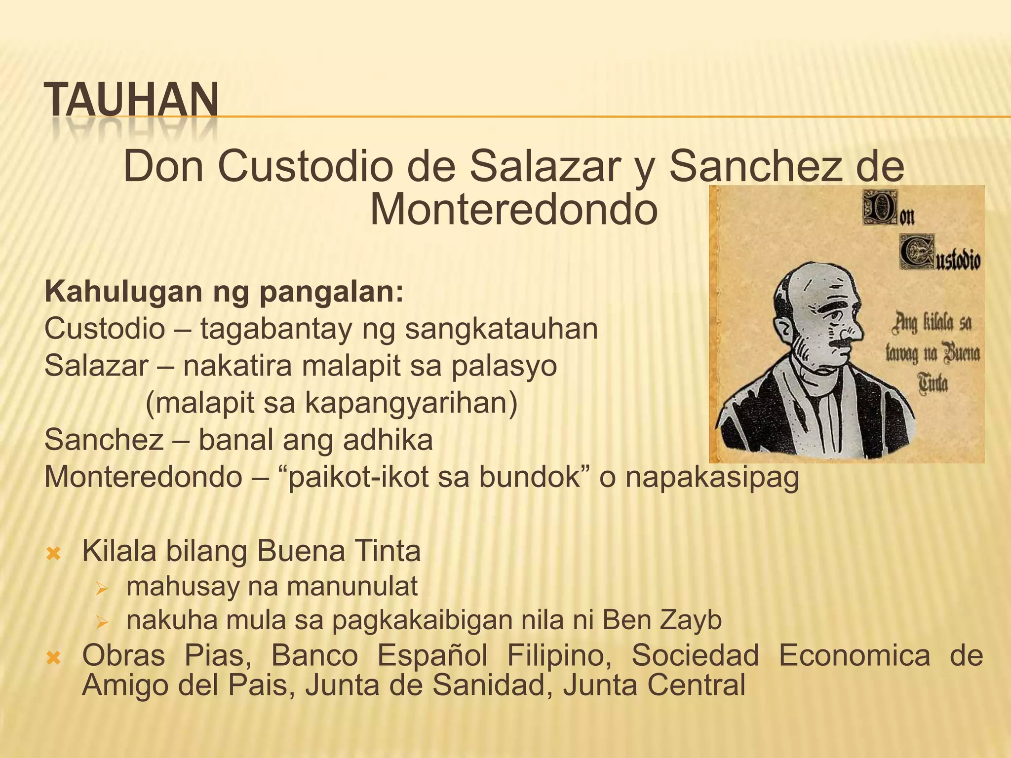 Kabanata 20: Ang Napapalagay (El Filibusterismo) | PPTX