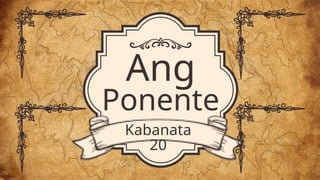 KABANATA 20 OF EL FILIBUSTERISMO - JOSE RIZAL | PPTX