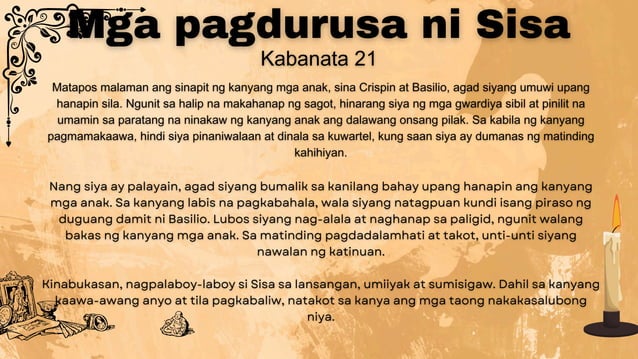 Kabanata 21-22.pdf Noli me tangere by jose Rizal | PPT