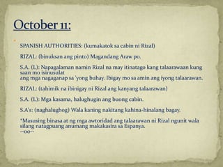 Kabanata 24 buhay ni jose rizal | PPTX