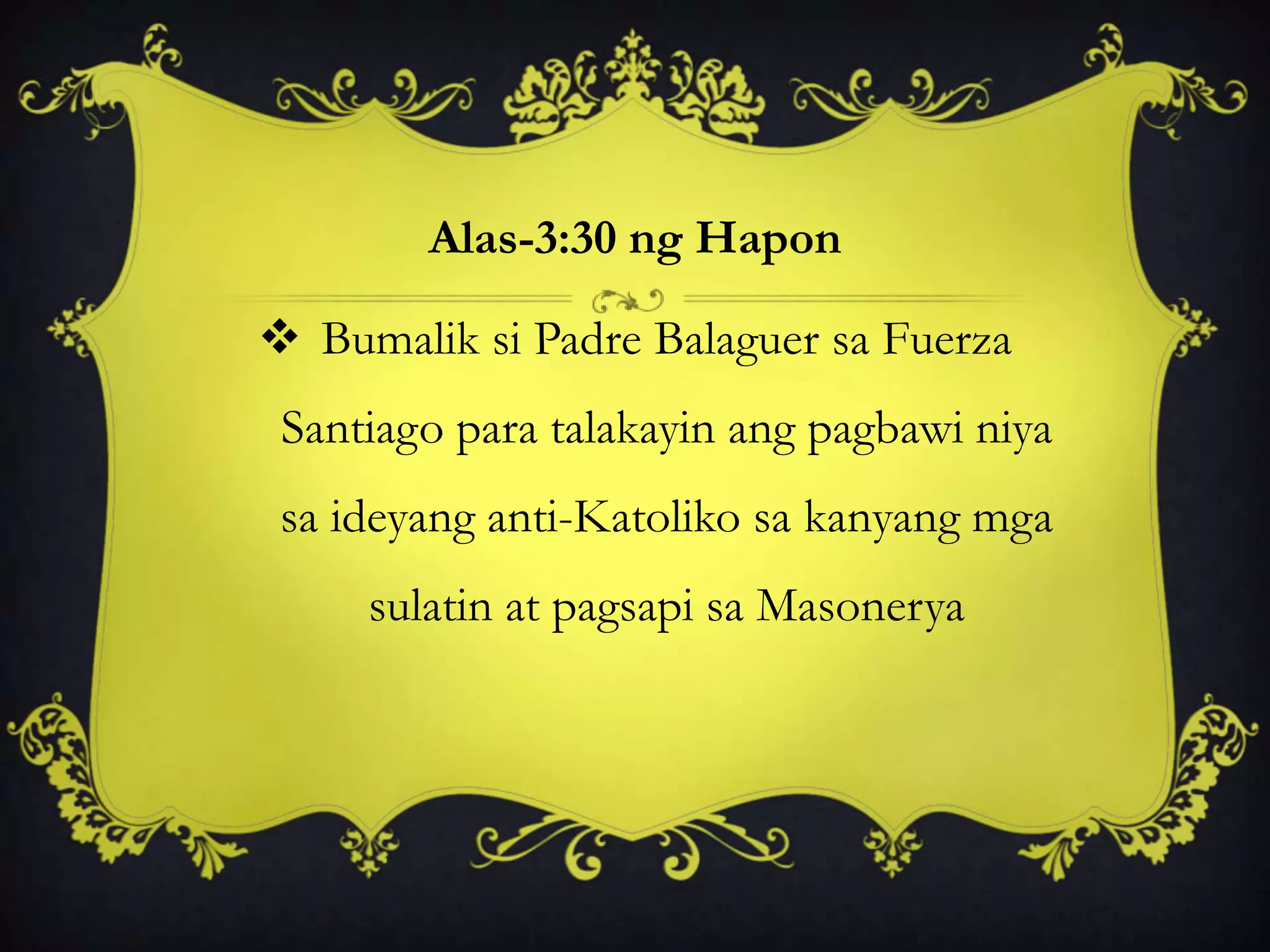 Life and Works of Rizal (Kabanata 25) | PPTX