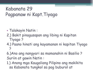 Kabanata 25 29 | PPTX