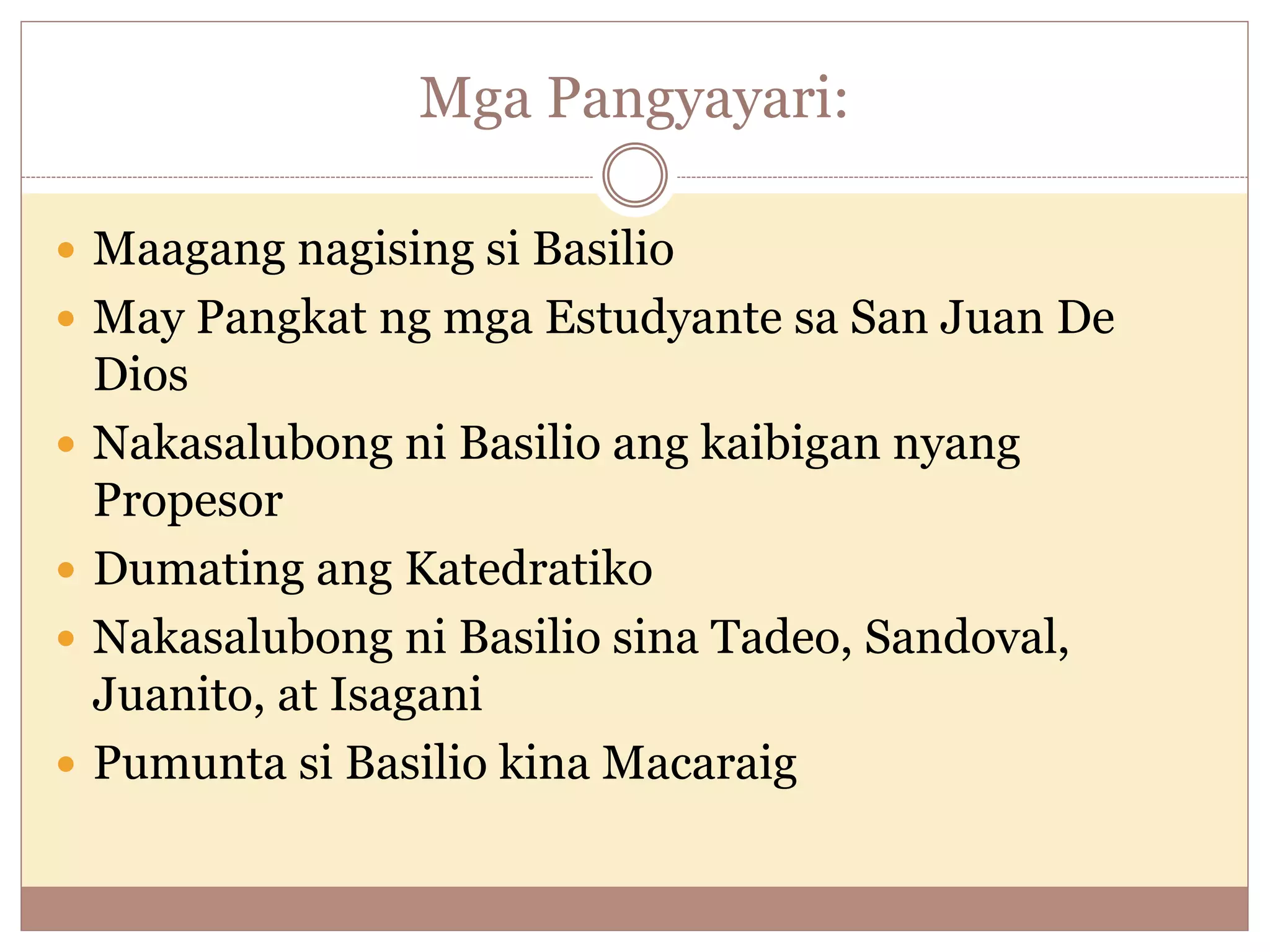 Kabanata 26: Ang Paskin (El filibusterismo) | PPTX