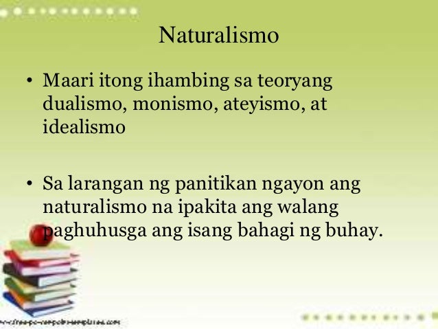 Ano Ang Halimbawa Ng Teoryang Naturalismo Ano Ang Halimbawa Ng Teoryang Naturalismo