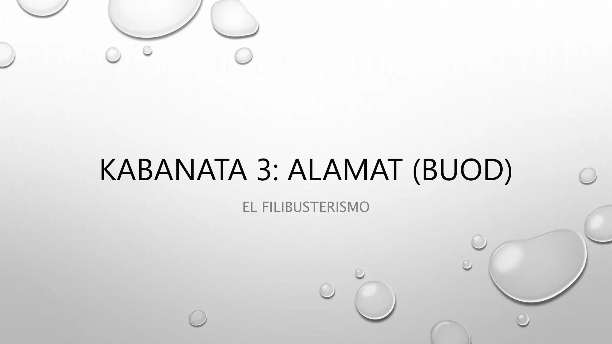 KABANATA 3- EL fILI.pptx buod lamang ito | PPT