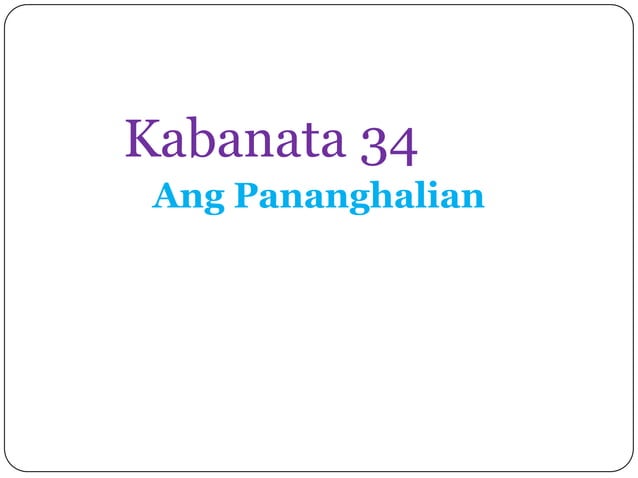 Kabanata 33 & 34 | PPTX