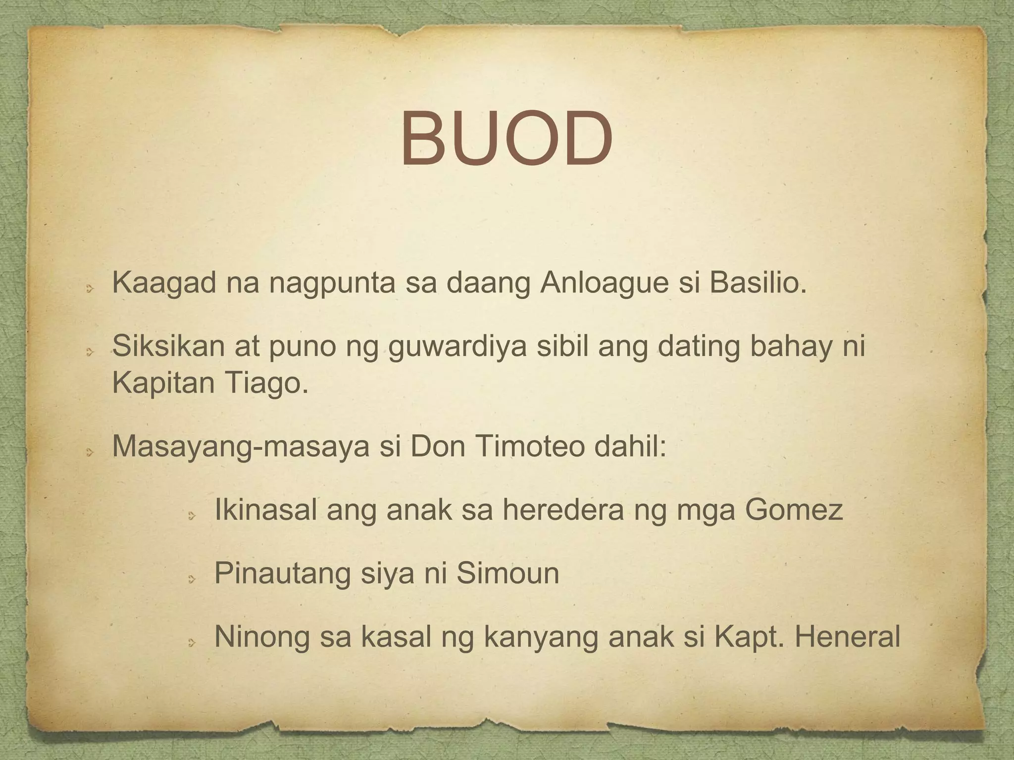 Kabanata 34 El Filibusterismo | PPTX