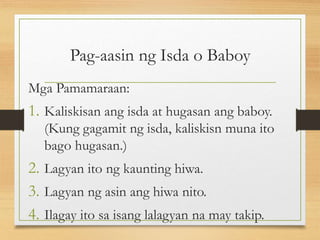 Kabanata 3 pag iimbak | PPTX