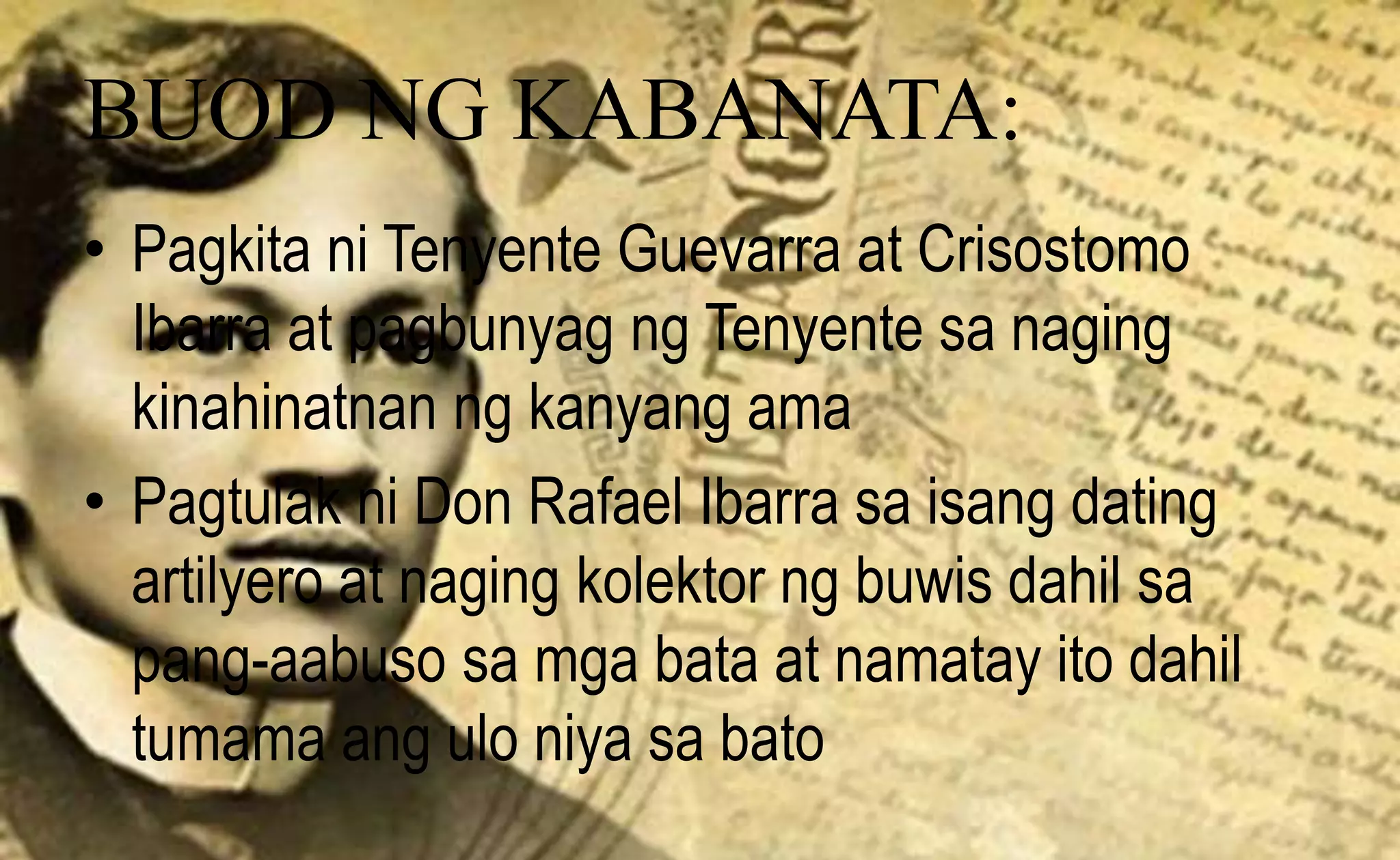 Filipino 9 (Noli Me Tangere): Kabanata 4 (Erehe at Pilibustero) | PPTX