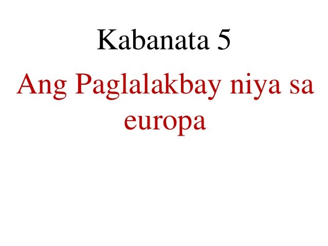 Kabanata 5