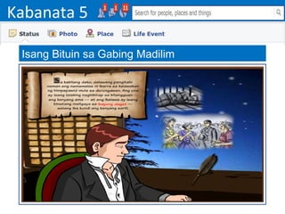 Noli Kabanata 5 isang bituin sa gabing madilim | PPT