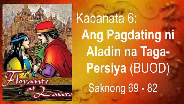 Kabanata 6 Saknong 69 - 82.ppt