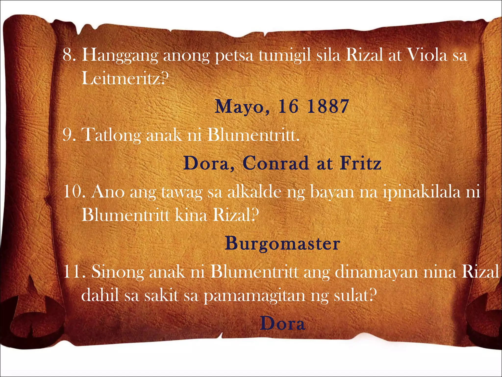 Kabanata9, paglalakbay ni rizal kasama si viola | PPT