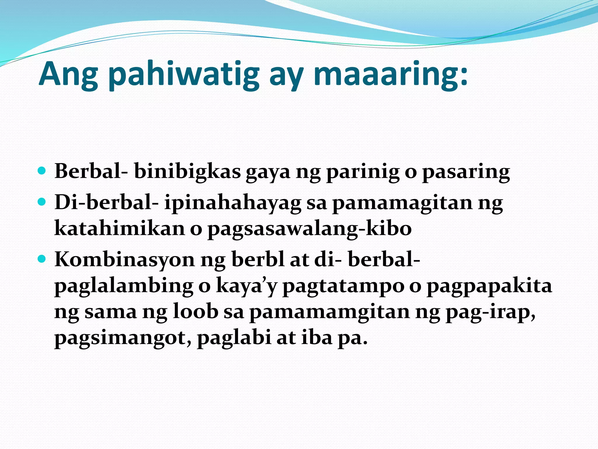 Kabanata ii (ang istruktura ng wika) | PPTX