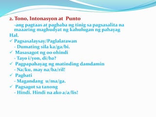 Kabanata ii (ang istruktura ng wika) | PPTX