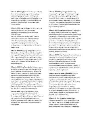 Kabanata noli | DOCX