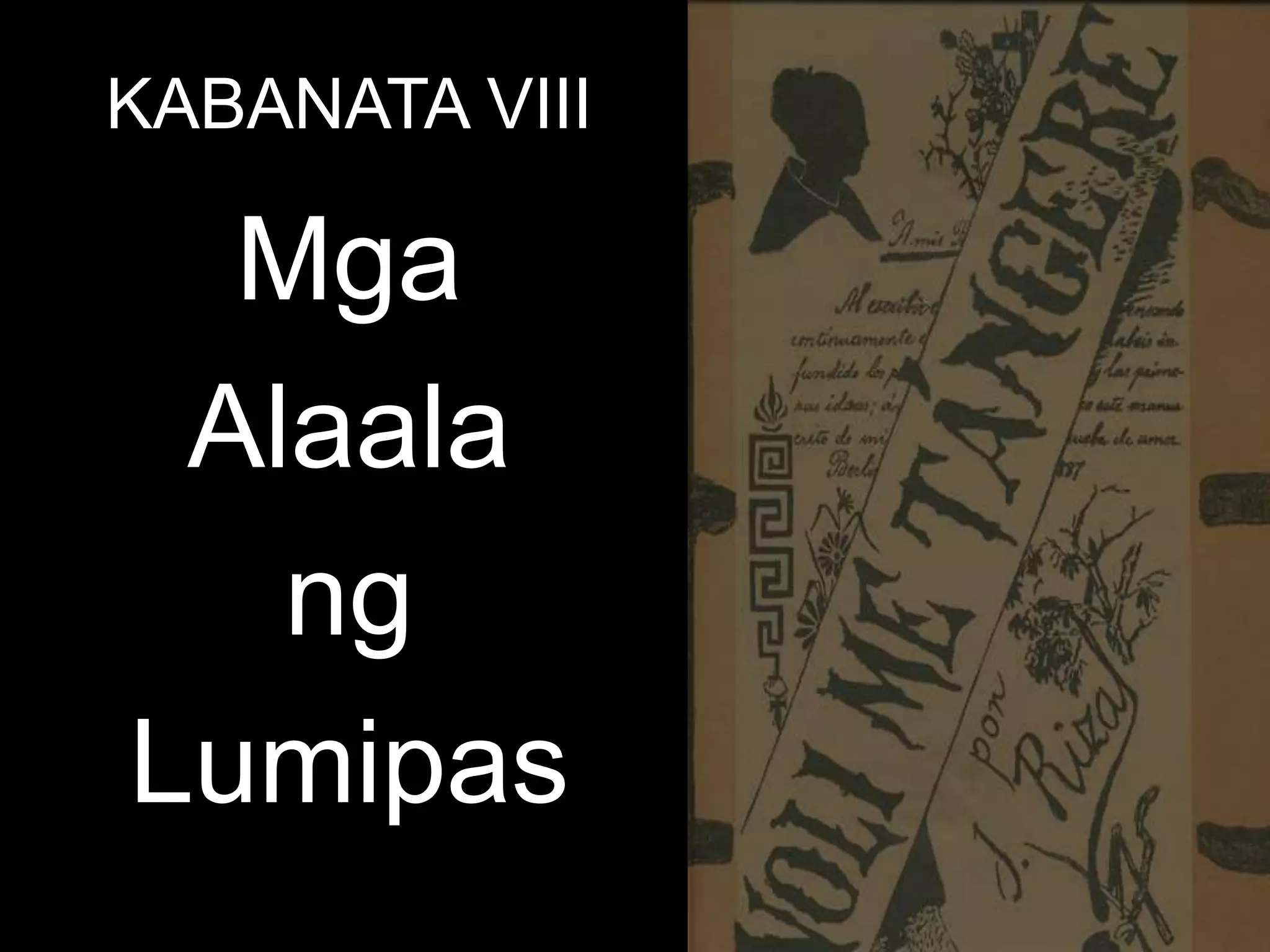 Kabanata viii (mga alaala ng lumipas | PPTX