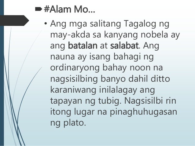 Kabanata 28 El Filibusterismo Buod Brainly