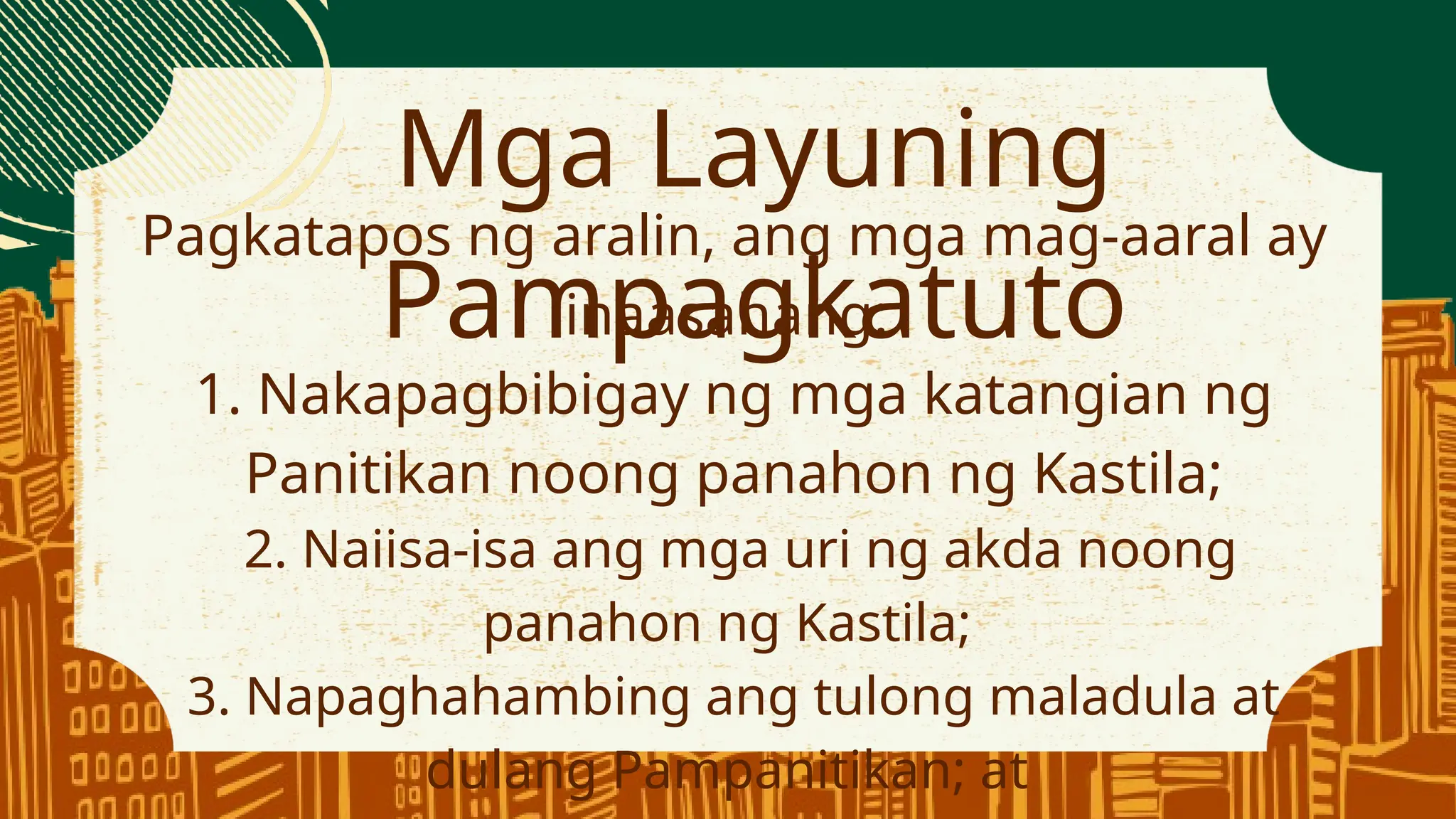 KABANATA V MGA UNANG AKDANG FILIPINO NOONG UNANG PANAHON NG KASTILA.pptx