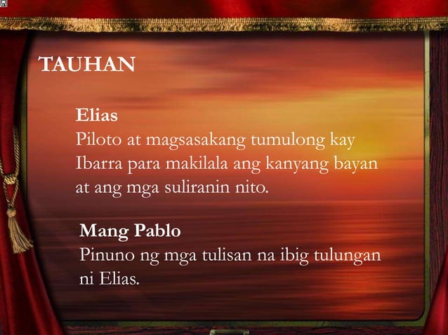 Noli Me Tangere Kabanata 45 Ang Pinag-uusig | PPTX