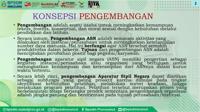 pengembangan kompetensi ASN Pengembangan | PPTX