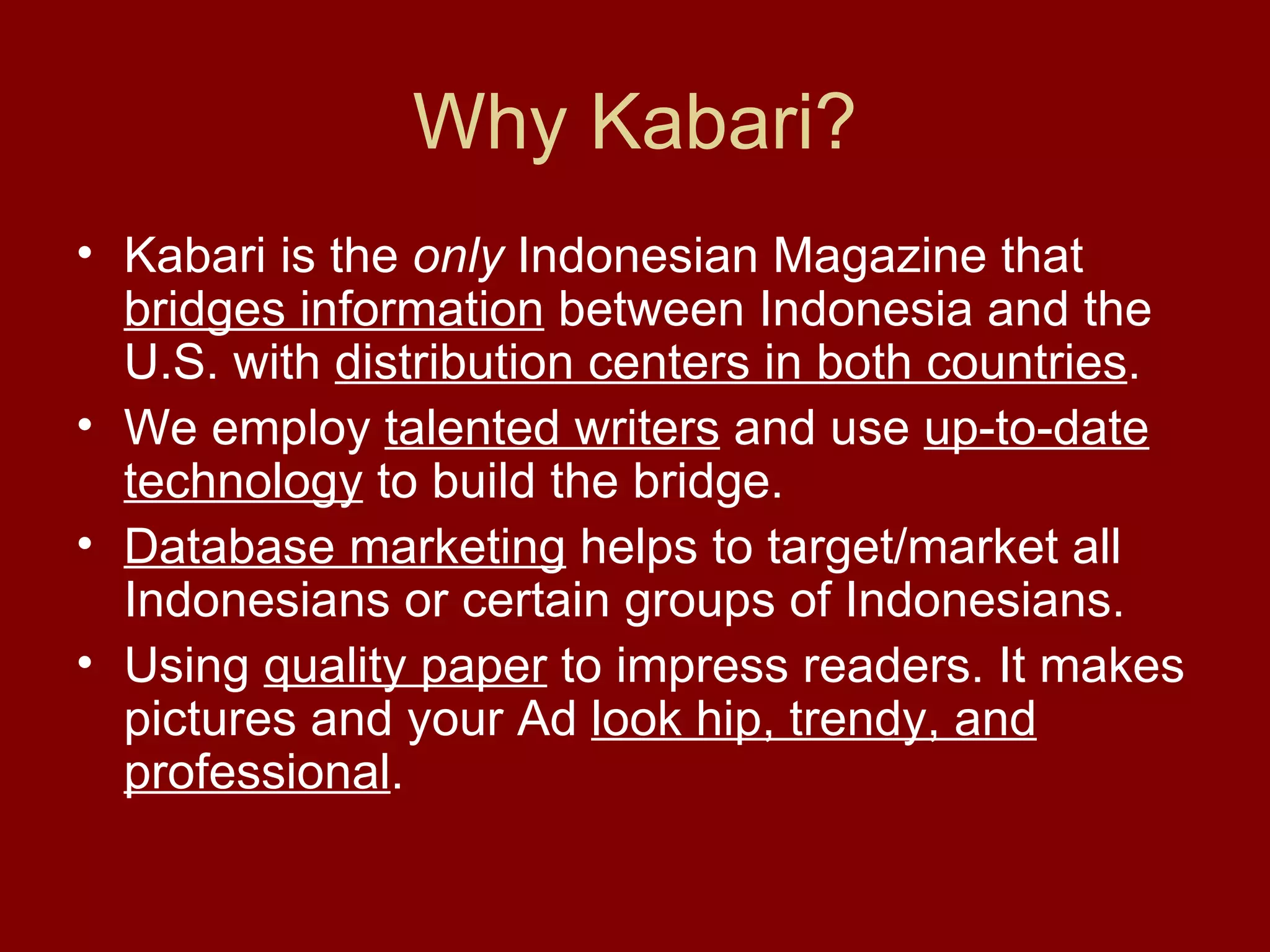 Kabari Magazine | PPT