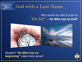 JLI The Kabbalah of You - Lesson 1 | PPT