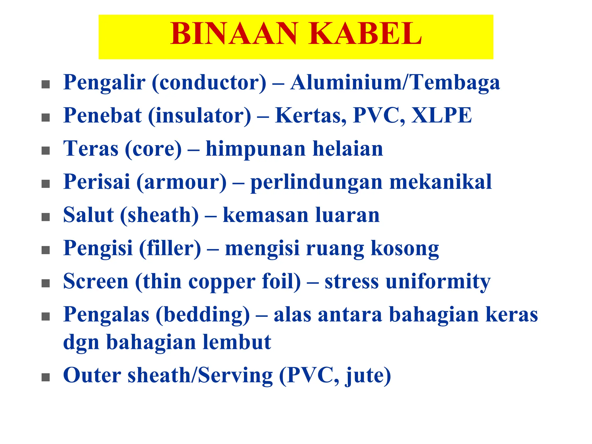 Kejuruteraan elektrik kabel bawah tanah.ppt