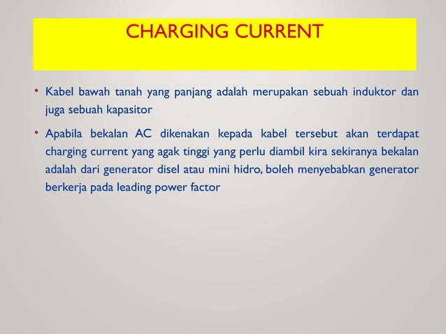 KABEL BAWAH TANAH VOLTAN RENDAH DAN VOLTAN TINGGI.ppt