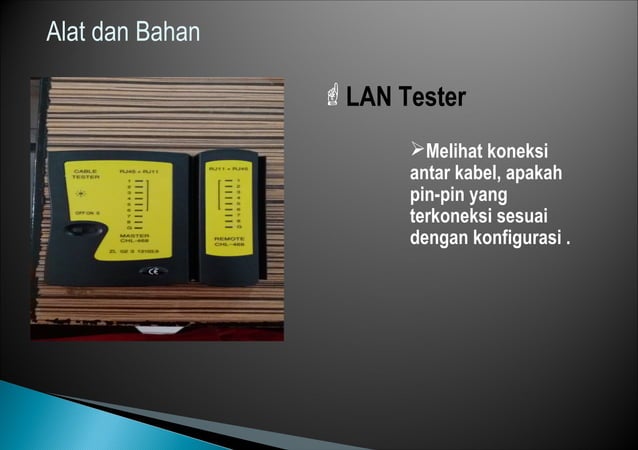 Pembuatan kabel crossover | PPT