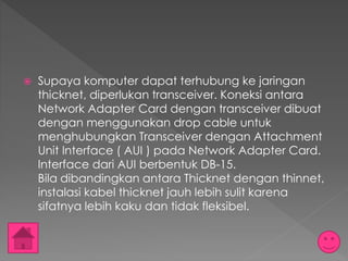 Kabel Jaringan Coaxial | PPTX