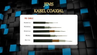Kabel koaksial dan fiber optik | PPTX
