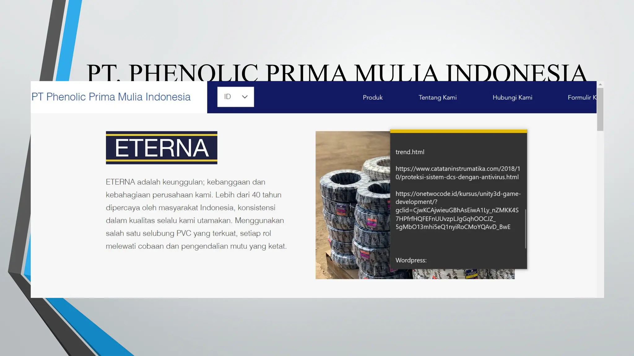 macam-macam tipe kabel Instalasi Listrik | PPT
