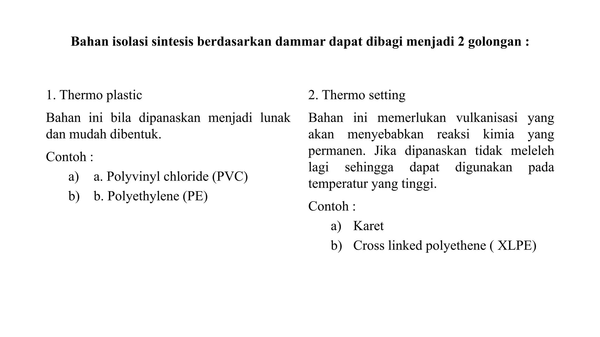PRESENTASI - TEKNIK TEGANGAN TINGGI - KABEL TENAGA LISTRIK - RAFI REZA & GALANG RIZQI AKBAR | PPT