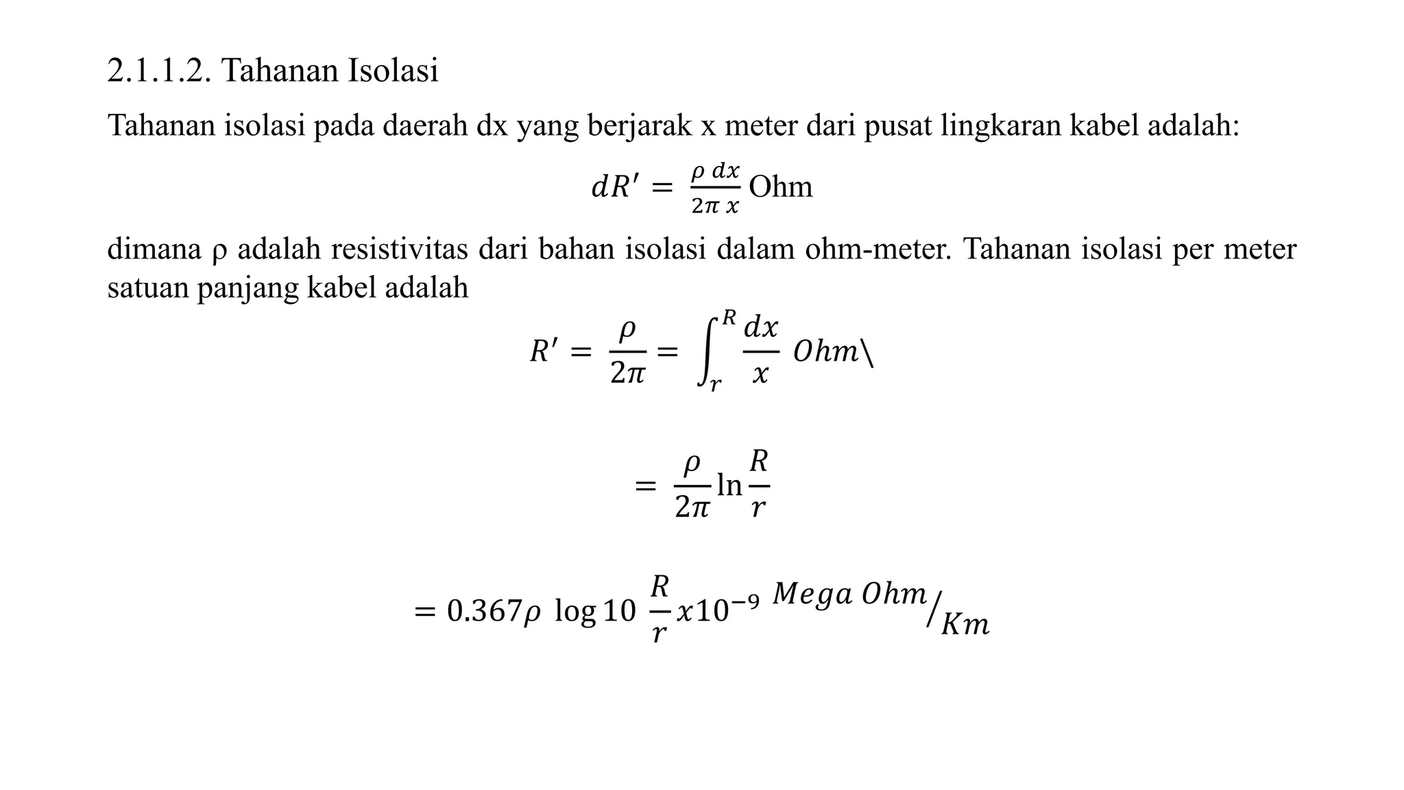 PRESENTASI - TEKNIK TEGANGAN TINGGI - KABEL TENAGA LISTRIK - RAFI REZA & GALANG RIZQI AKBAR | PPT