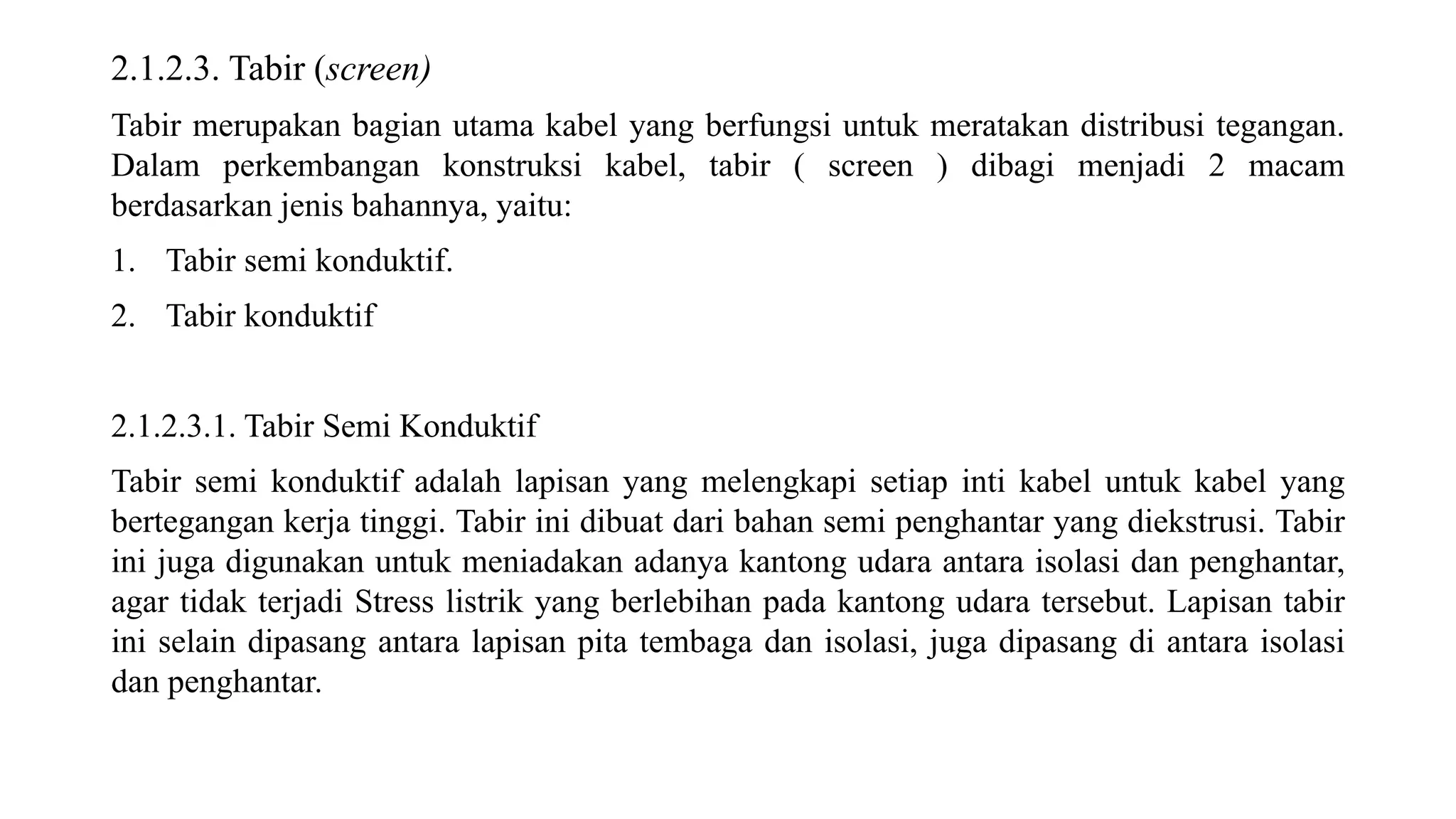 PRESENTASI - TEKNIK TEGANGAN TINGGI - KABEL TENAGA LISTRIK - RAFI REZA & GALANG RIZQI AKBAR | PPT