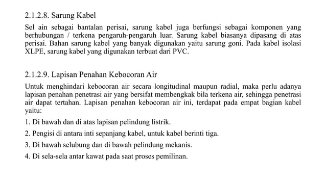 PRESENTASI - TEKNIK TEGANGAN TINGGI - KABEL TENAGA LISTRIK - RAFI REZA & GALANG RIZQI AKBAR | PPT