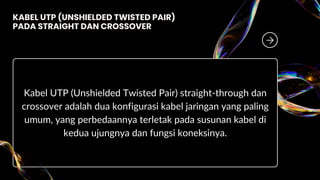 Kabel UTP (Unshielded Twisted Pair) Pada “Jaringan Kabel Straight dan ...