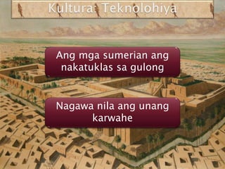 Kabihasanang Sumer | PPTX