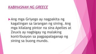 KABIHASNAN-NG-GREECE.pptxaralingpanlipunan | PPTX