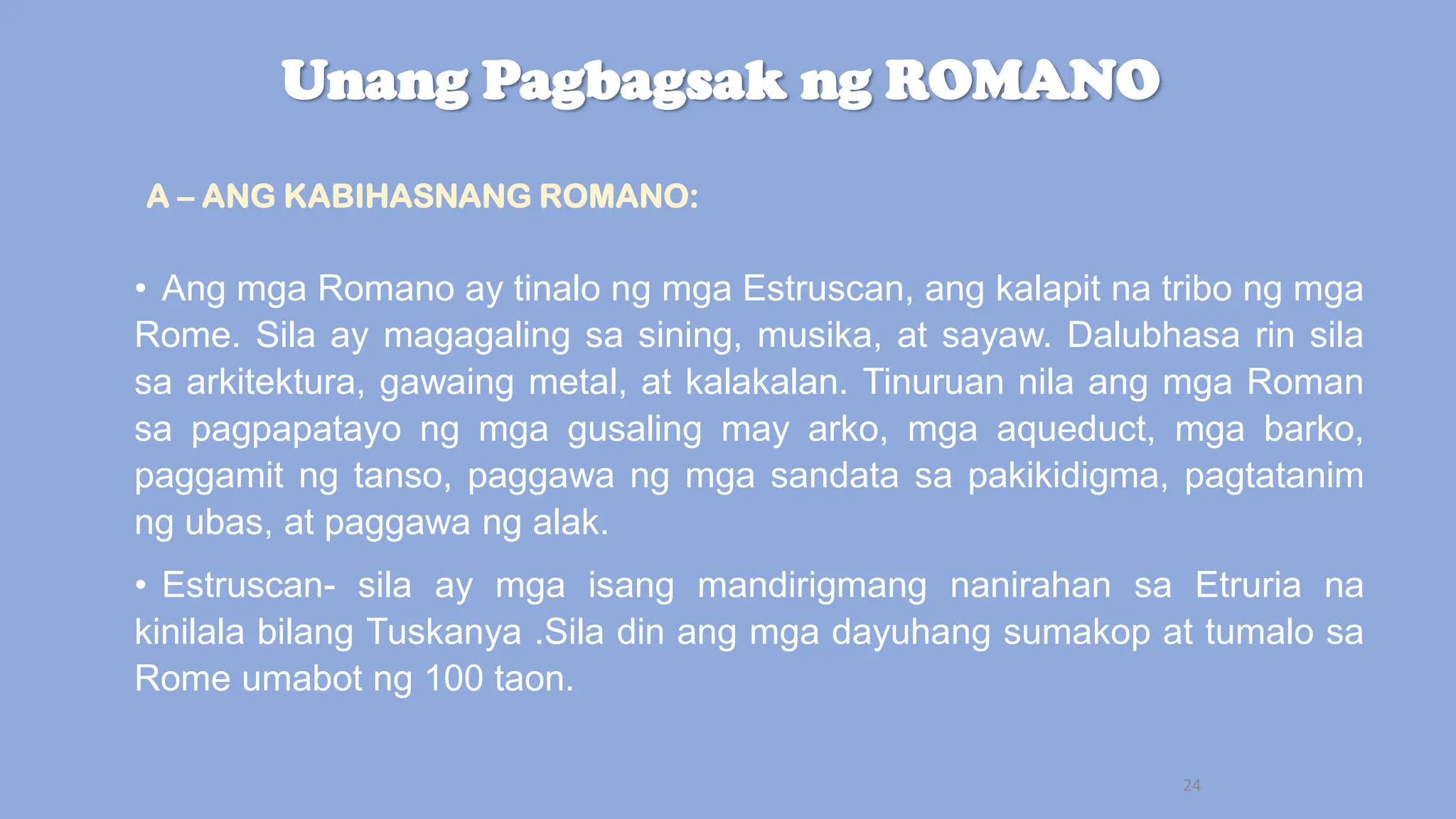 KABIHASNANG-ROMANO.pptx