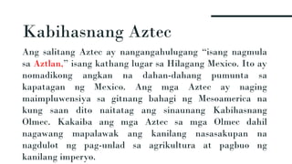 Kabihasnang Aztec ng Mesoamerica Arpan.pptx